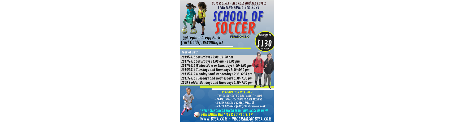 Bayonne Youth Soccer Association > Home